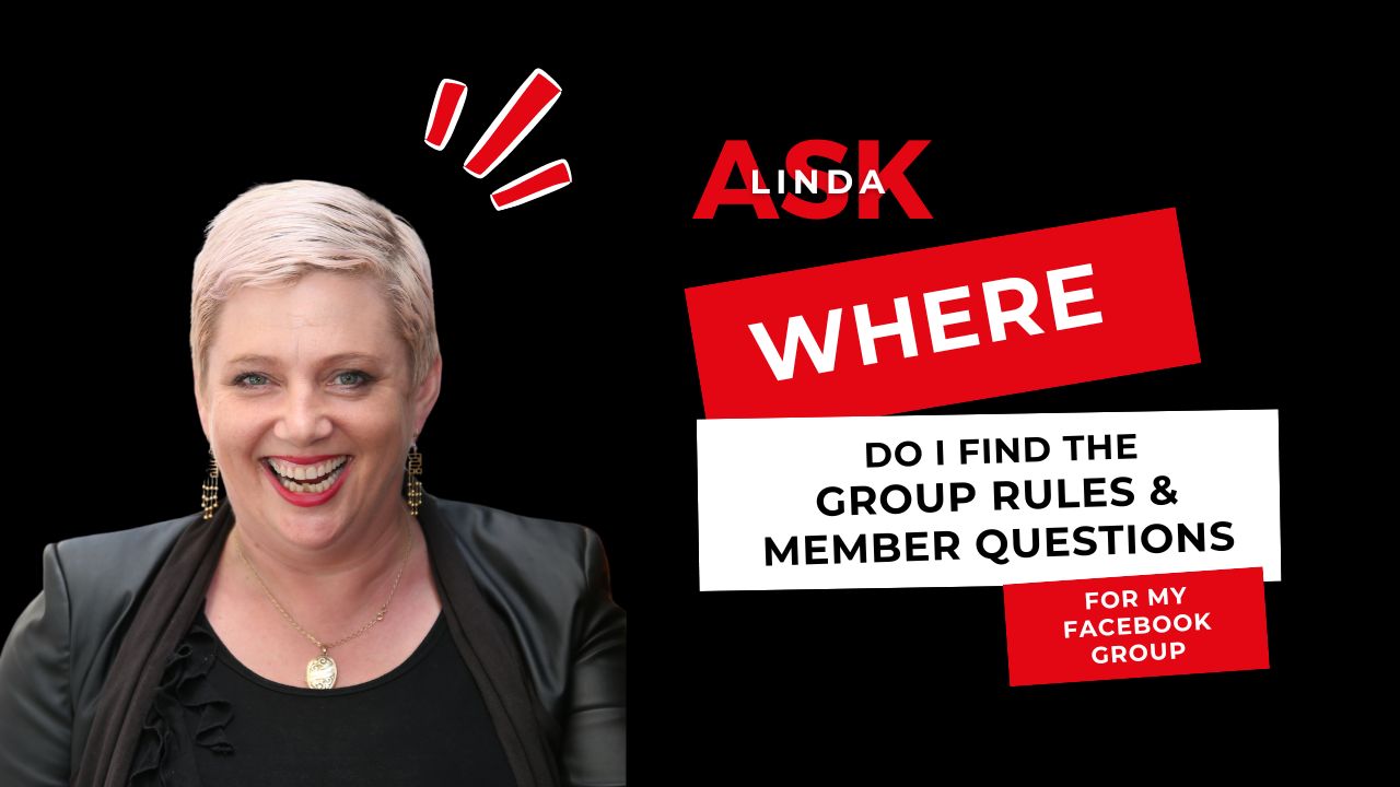 Ask Linda: Where Do I Find The Group Rules And Member Questions For My ...